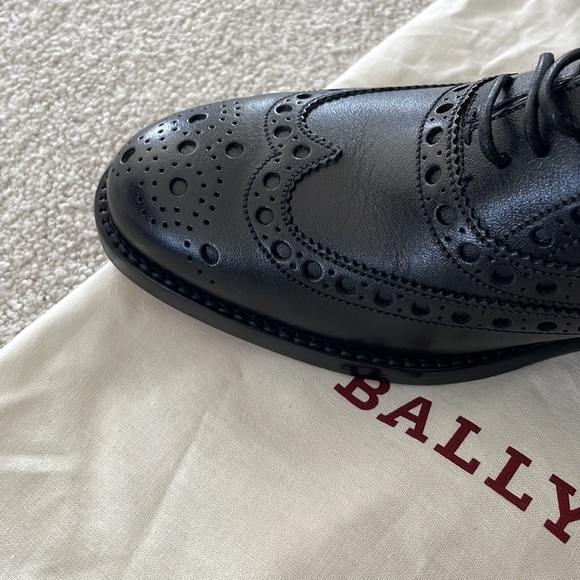 Bally | Shoes | Bally Black Leather Oxford Shoes | Poshmark